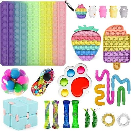 Fidget Toy Nfinity Cube Fidget Toy ADHD Anxiety Stress Reducer Fidget ...