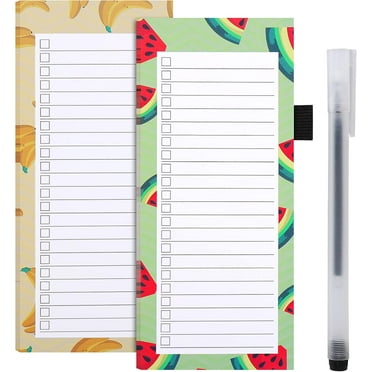 HJQEQVD Magnetic Notepads Notepads For Grocery List Shopping List To-Do ...