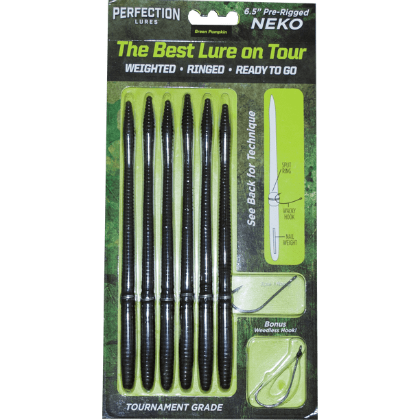 Creme Pre Rigged Worms