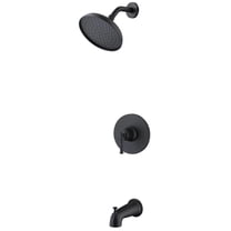 Glacier Bay Oswell Single Handle Tub/Shower Faucet, 1.8 GPM, Matte ...