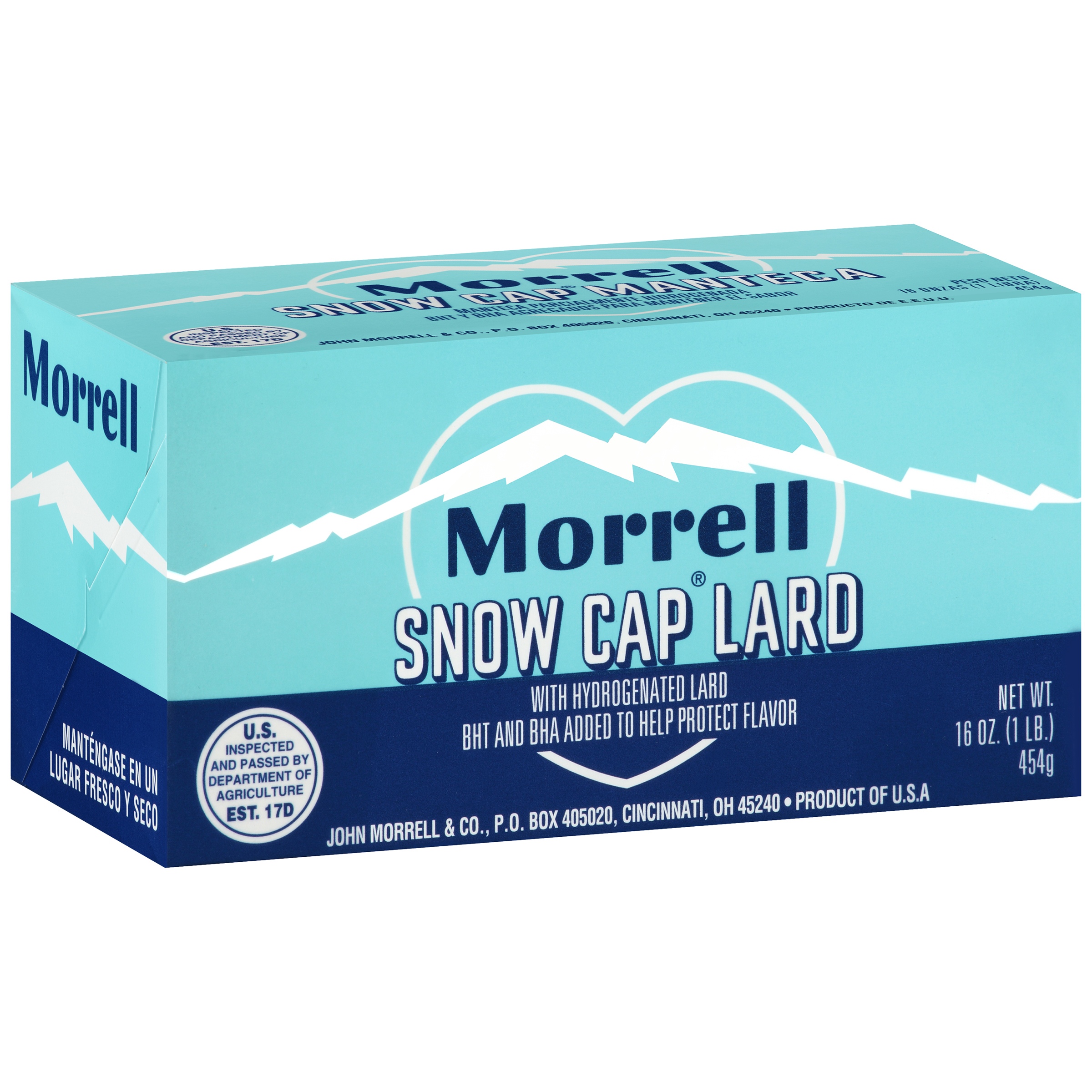 Morrell Snow Cap Lard Great To Use In Cooking Or Baking Quality Morrell Snow Cap Lard Great To Use In Cooking Or Baking Quality