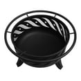 Landmann Patio Lights Fire Wave Pattern Outdoor Patio Fire Pit w ...