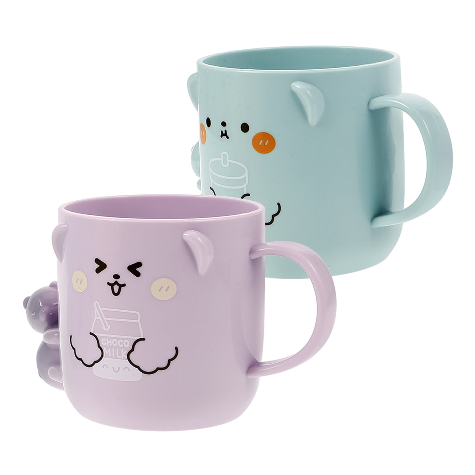 Click here for Qusenong 2 Pcs Kid Cups Bathroom Mug Plastic Mugs... prices