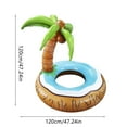 Jungdeepe Coconut Tree Inflatable Floating Green Floating Inflatable ...