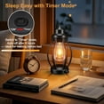 2Pack Rechargeable Camping Lanterns Battery Operated Hanging Lamps ...