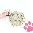 Dog Storage Keychain for Dog Cat Paw Shaped Keychain, Pet Hair Keepsake ...