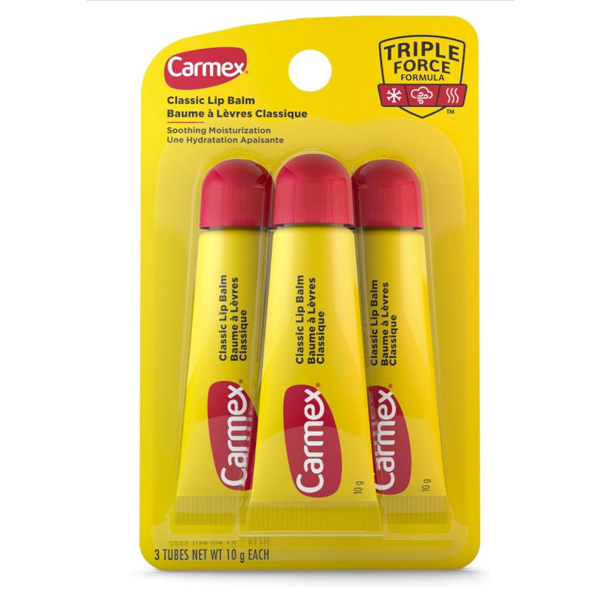 Click here for Carmex Classic Flavour Squeeze Tube 3pk 10g prices