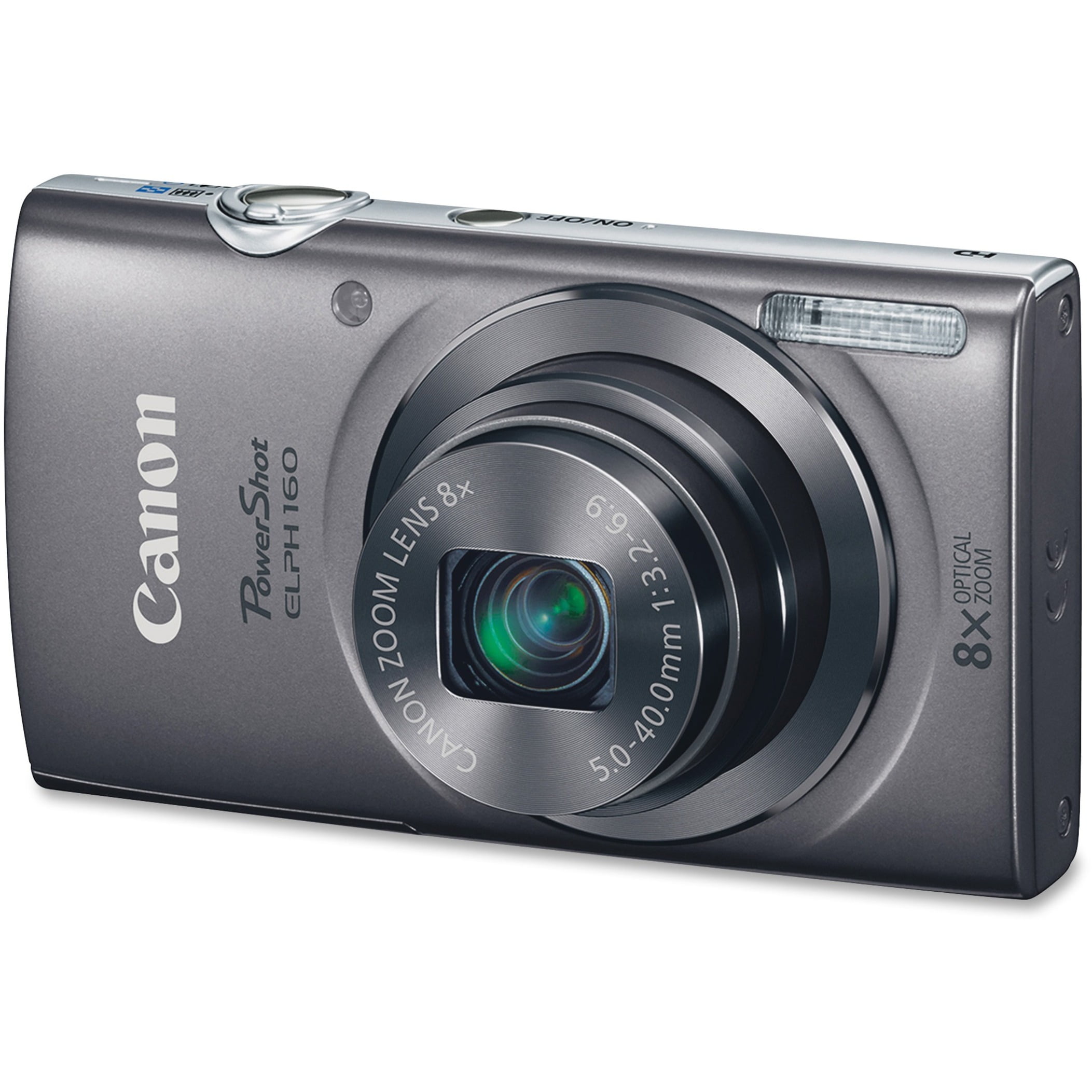 Canon PowerShot ELPH 160 20 Megapixel Compact Camera, Silver – Walmart ...