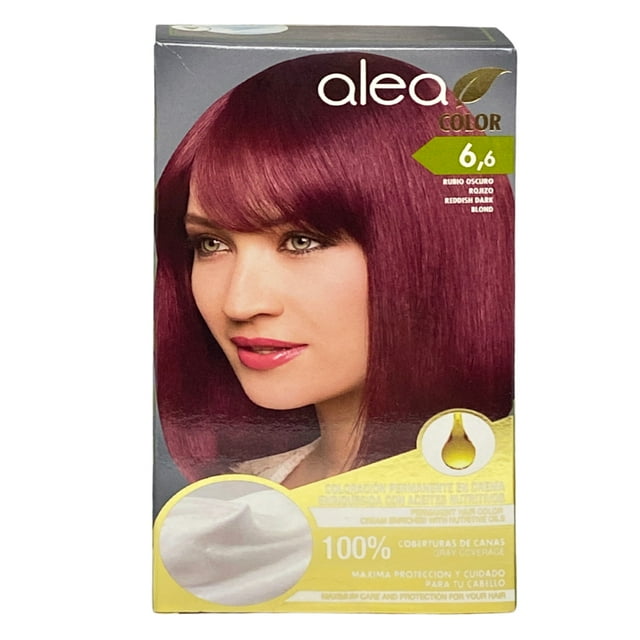 Alea Color Permanent Hair Color Cream Enriched With Nutritive Oils 100% ...
