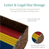 Best Choice Vertical Rolling File Cabinet w/ Rubberwood Frame, Locking ...