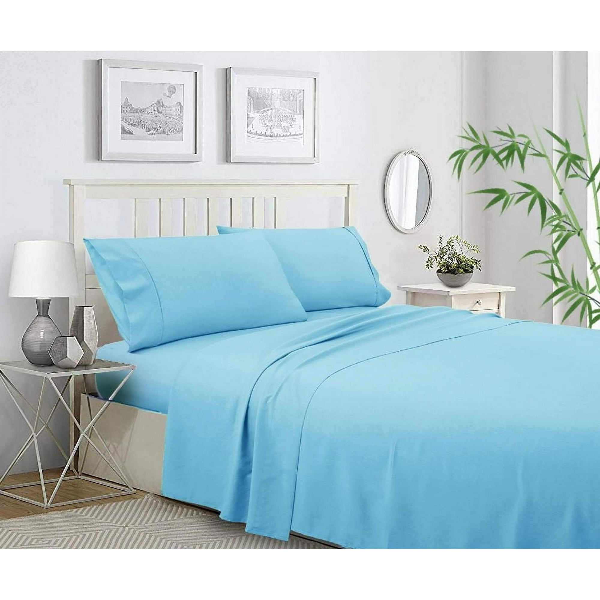 Click here for Cathay Home Fashions Cathay Home 4pcs Pb Ss Aqu L prices