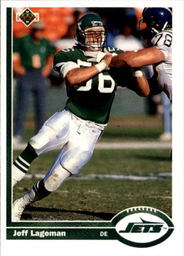 1991 Upper Deck #63 Jeff Lageman NFL Football Trading Card - Walmart.com