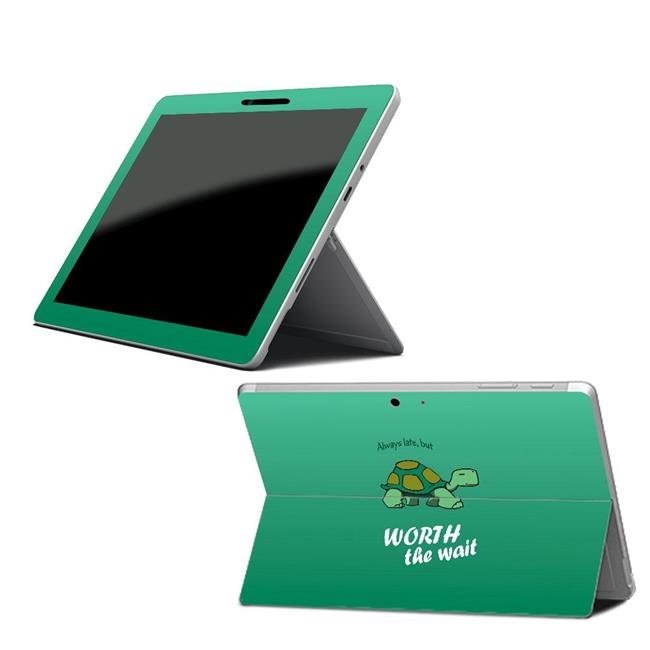 MightySkins MISURFGO-Late Turtle Skin Decal Wrap for Microsoft Surface ...