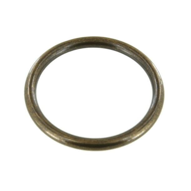 ORT Antique Brass, Thin O-Ring, Solid Brass-LL, Multiple Sizes ...