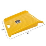 Stalwart Curb Ramp-Portable Poly Ramp With 1000Lbs Weight Capacity-For ...