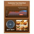 Commercial Food Warmer Display, 800W 5-Tier Heated Food Showcase with ...