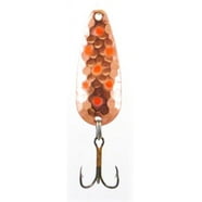 Rainbow Plastics Lil' Lightning Spoon Lure, Chartreuse/Fluorescent Red ...