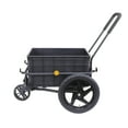 Xspec Bicycle Pull Behind Cart Wagon, 2-in-1 Bike Cargo Trailer ...