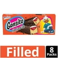 Marinela Gansito Snack Cakes, Strawberry and CrÃ¨me Filling, Chocolate ...