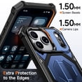Lunvic Heavy Duty Shockproof Case for iPhone 17 Pro Max with Kickstand ...