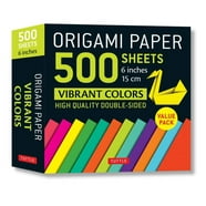 100 Sheet Colors Origami Paper Folding Paper Colorful Paper Craft Paper ...