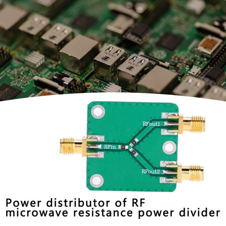 RF Microwave Resistance Power Divider Splitter 1 to 2 Combiner SMA DC ...