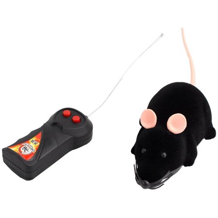 Mini Two-Channel Battery Operated 27MHz Radio Remote Control RC Mouse ...