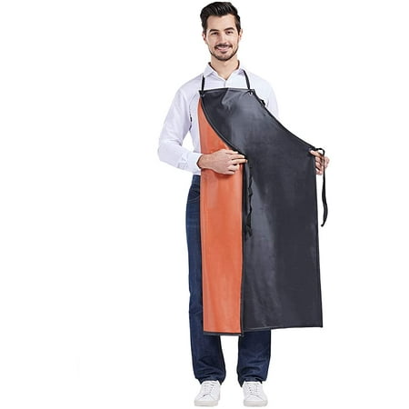 Bail Rubber Waterproof Work Apron Unisex Slaughterhouse Apron Oil Water ...