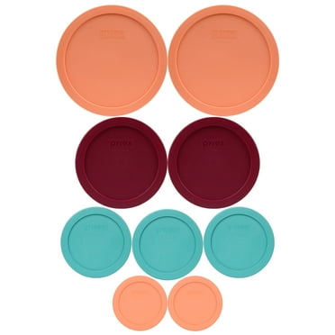 Pyrex (2) 7202-PC Cobalt Blue, (2) 7200-PC Edamame Green, (2) 7201-PC ...