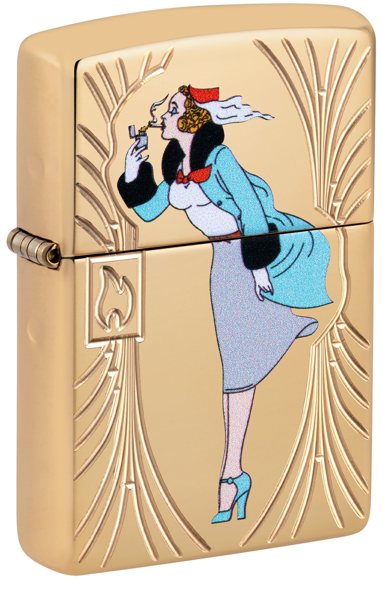 Zippo Windy 85th Anniversary Collectible Armor High Polish Brass ...