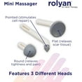 Mini Massager, Compact Battery Operated Medical Massager for Scar ...