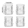 2pcs/4pcs Tree Patterned Minimalist Glass Coffee Cup Set - Heat ...