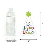 Big Dot of Happiness Cheerful Happy Birthday - Shaped Fill-in ...