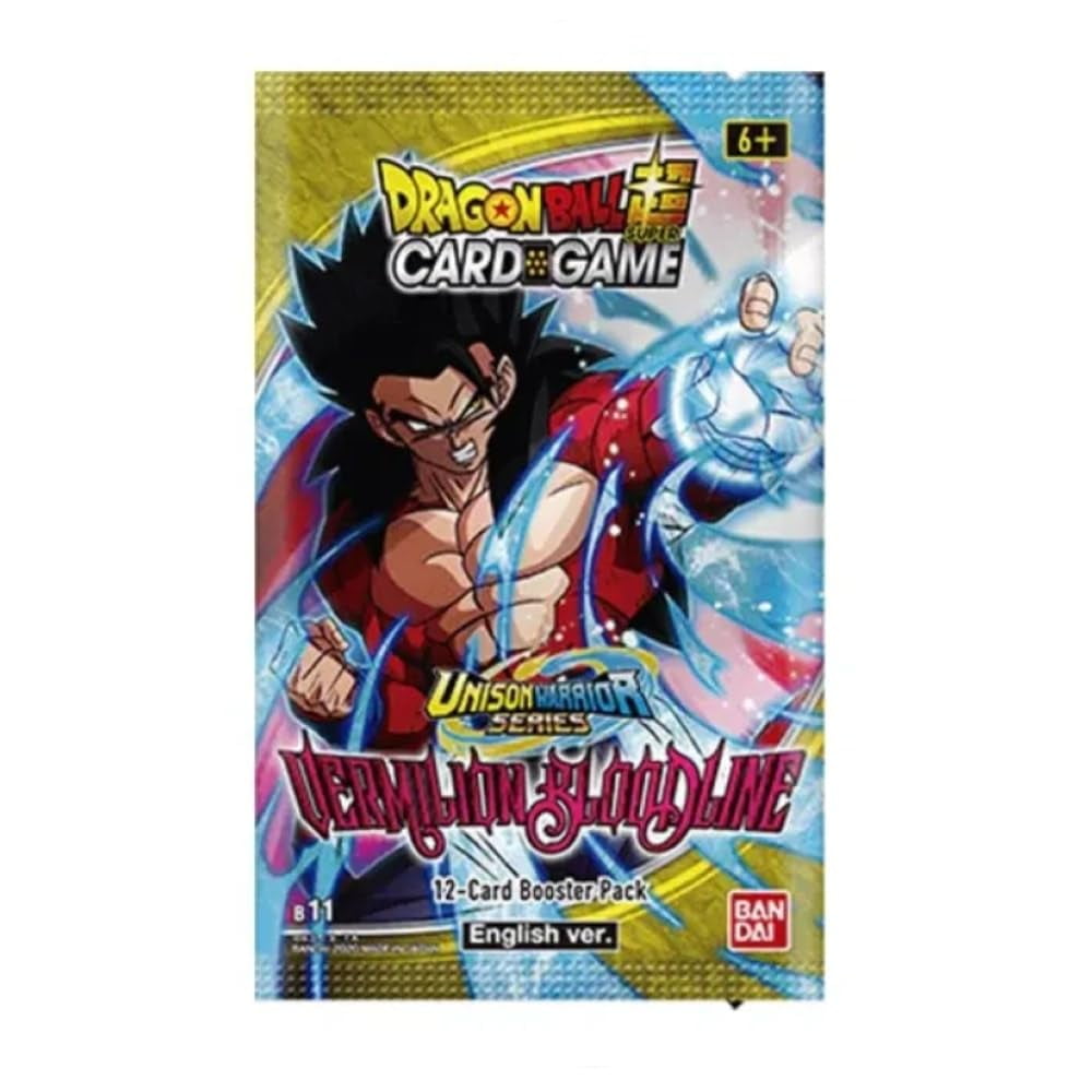 Juego de cartas Toei Animation Dragon Ball Super Vermilion Bloodline ...