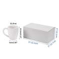 CRUGLA9x5x4 Shipping Boxes Set of 25, Small White Cardboard Mailer Box ...