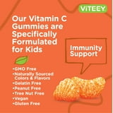 VITEEY Kids Vitamin C Gummies, Immune Support, Orange Flavor, 120 Count ...