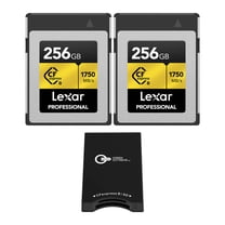 Lexar Gold Series Professional 256GB CFexpress Type-B Memory Card, 2 ...