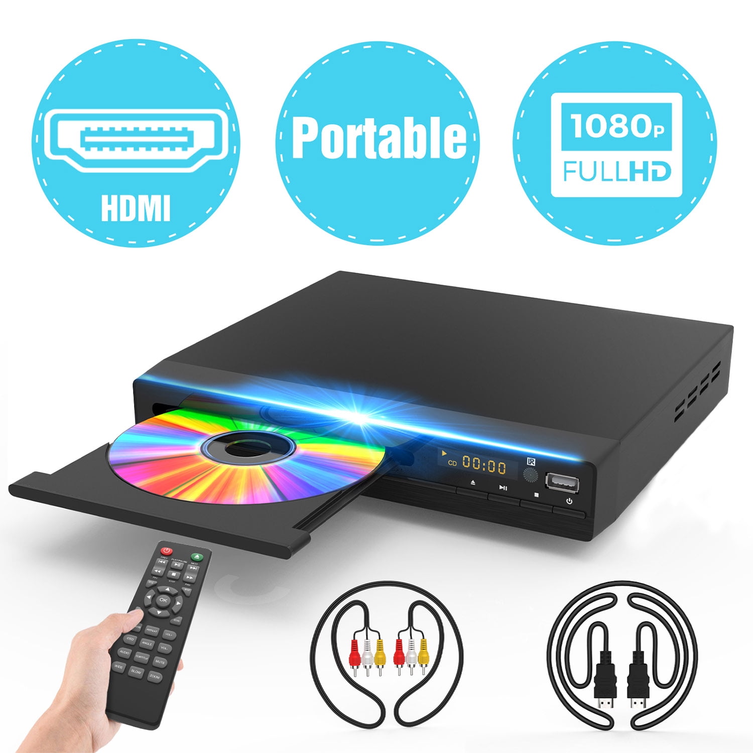 Click here for Gcz 1080p Dvd Player For Tv And Home Theater Suppo... prices