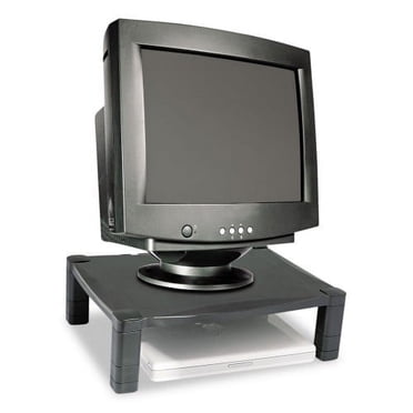 Kantek Extra Wide Deluxe Monitor Stand with Drawer, Black - Walmart.com