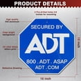 Security Signs 28" ADT Yard Sign with Aluminum Stake, Heavy Duty ...