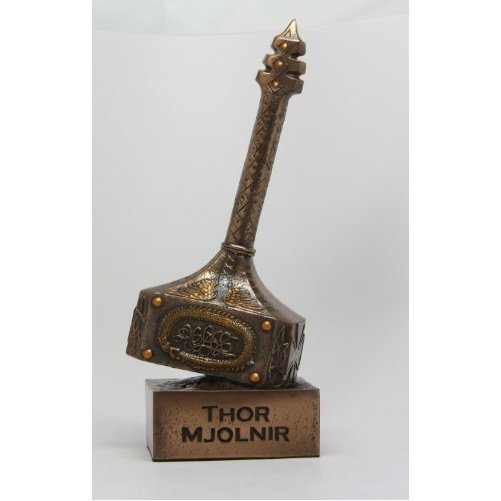 10.25 Inch Thor Mjolnir Norse Mythology Resin Statue Figurine - Walmart.com
