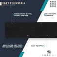 TREADSAFE Non-Skid Safety Traction Resistant Rubber Grip Tape Strips, 6 ...