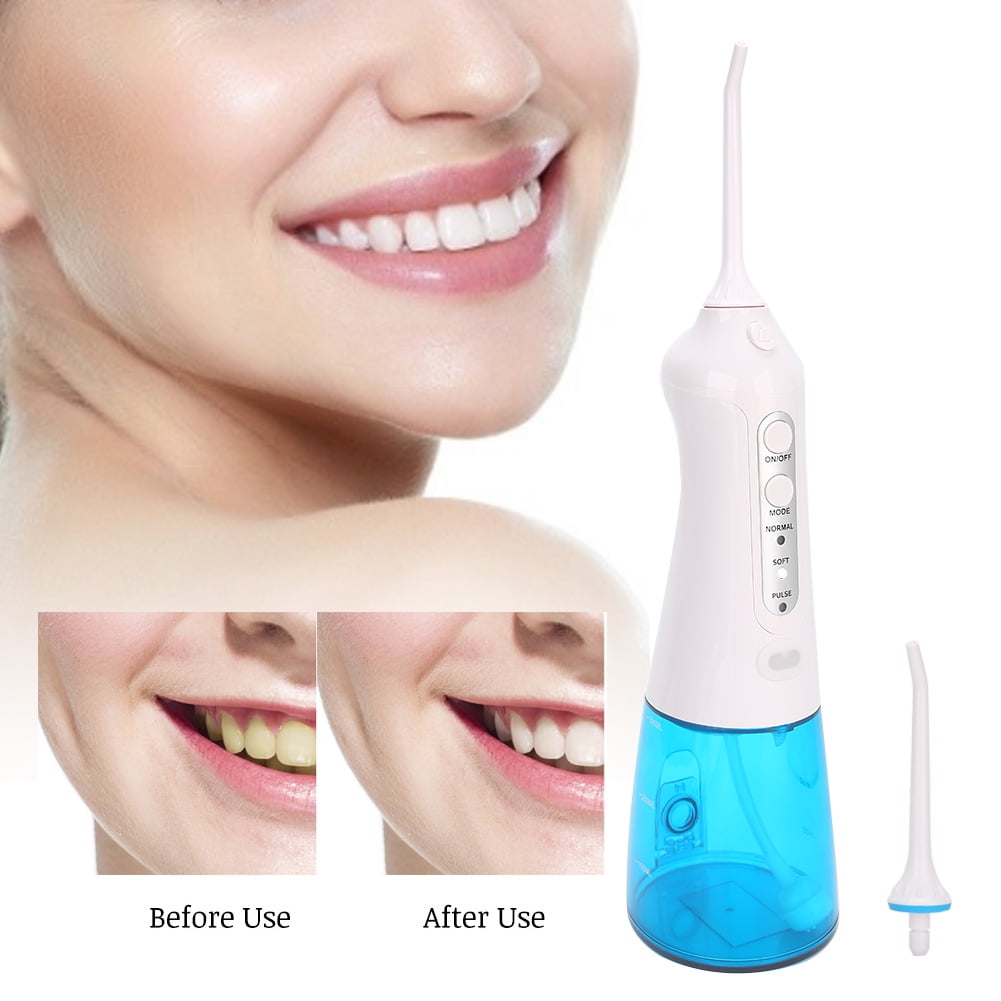 Water Oral Flosser Cordless, Water Flosser Teeth Cleaner Power Flossers ...