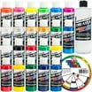 Createx 30 Transparent COLORS SET 2oz Airbrush Paint OPAQUE TRANSPARENT ...