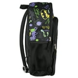 DC Comics Batman Backpack Gotham City Superhero Rubber Bat Symbol Kids ...