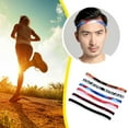 Composite Fiber Elastic Workout Headbands for Running, Yoga and Other ...