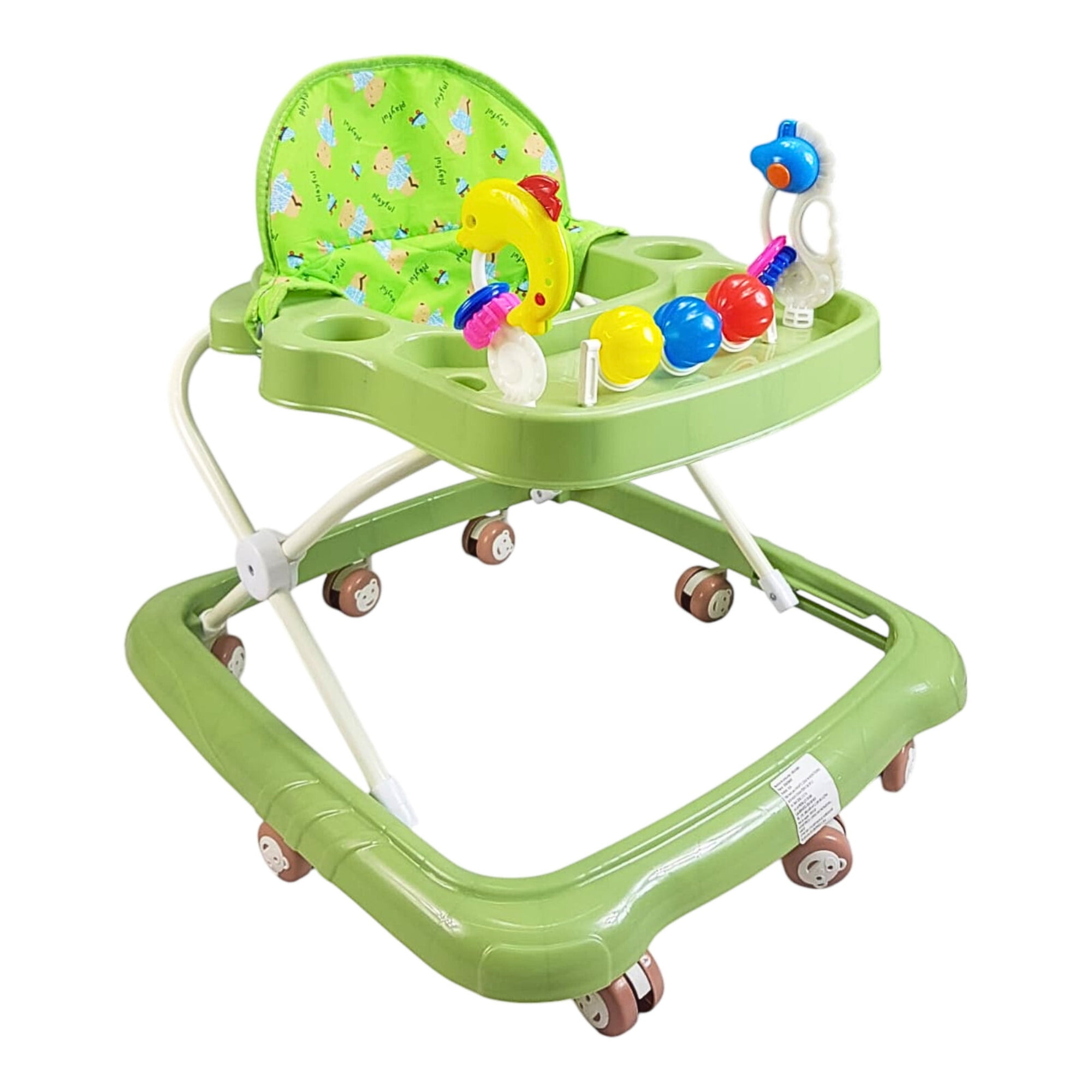 Andadera para Bebe Economica con Sonajas Y Musical-Verde | Walmart en línea