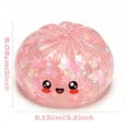 Flower Confetti Bao Bun with Steamer, Bao Bun High-Quality Stress Toys ...