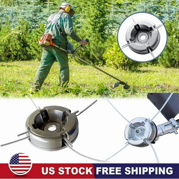 Erved 8 Inches Bowl Type Rotary Lawn Mower Wire Wheel Grass Weed Cutter ...