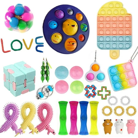 HTCM Cheap Sensory HTCM s Pack Stress Relief and Anti-Anxiety Fidget ...